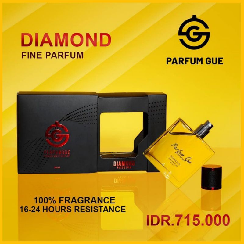 Jual DIAMOND PARFUM GWE ( ORIGINAL ) PARFUM DIRISET SESUAI BIODATAMU ...