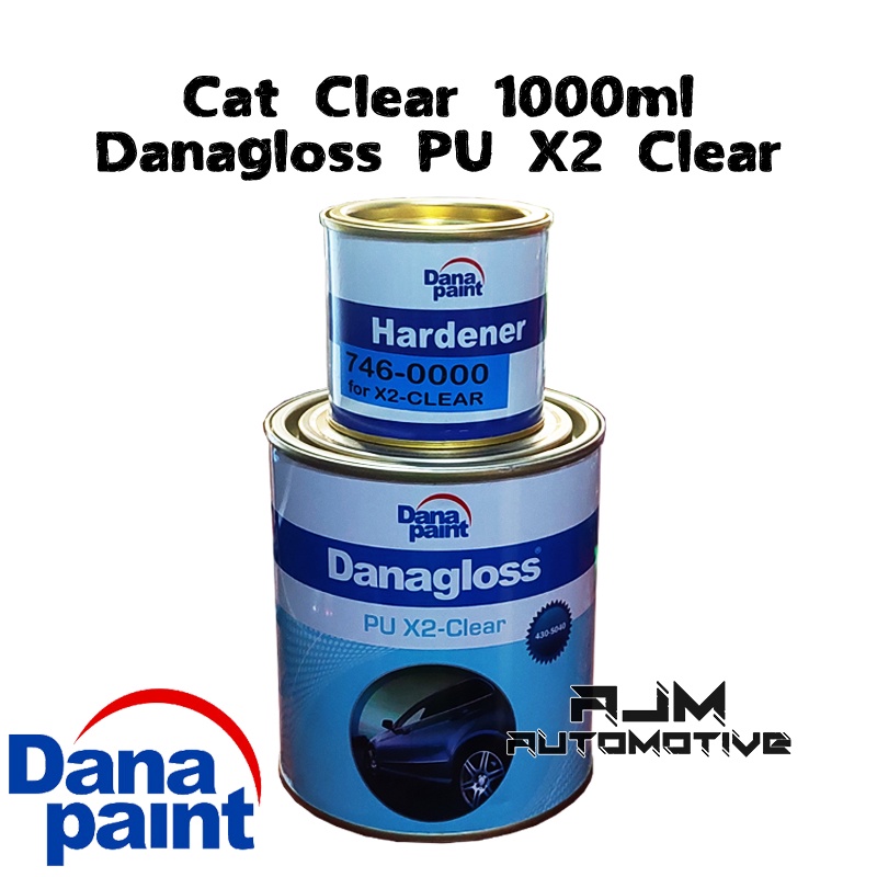 Jual Danagloss PU X2 Clear Coat Pernis 1 Liter | Shopee Indonesia