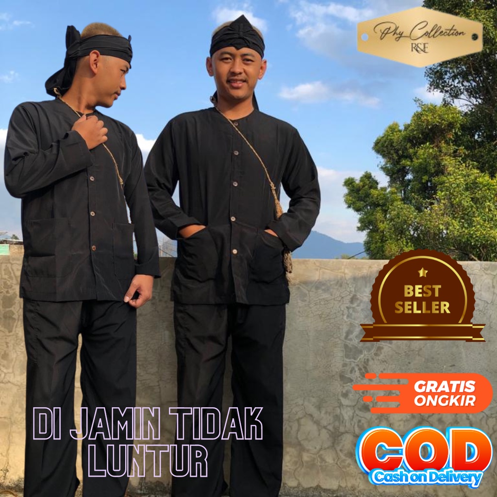 Jual Setelan Baju Pangsi Pencak Silat Adat Sunda Dan Celana Pangsi ...