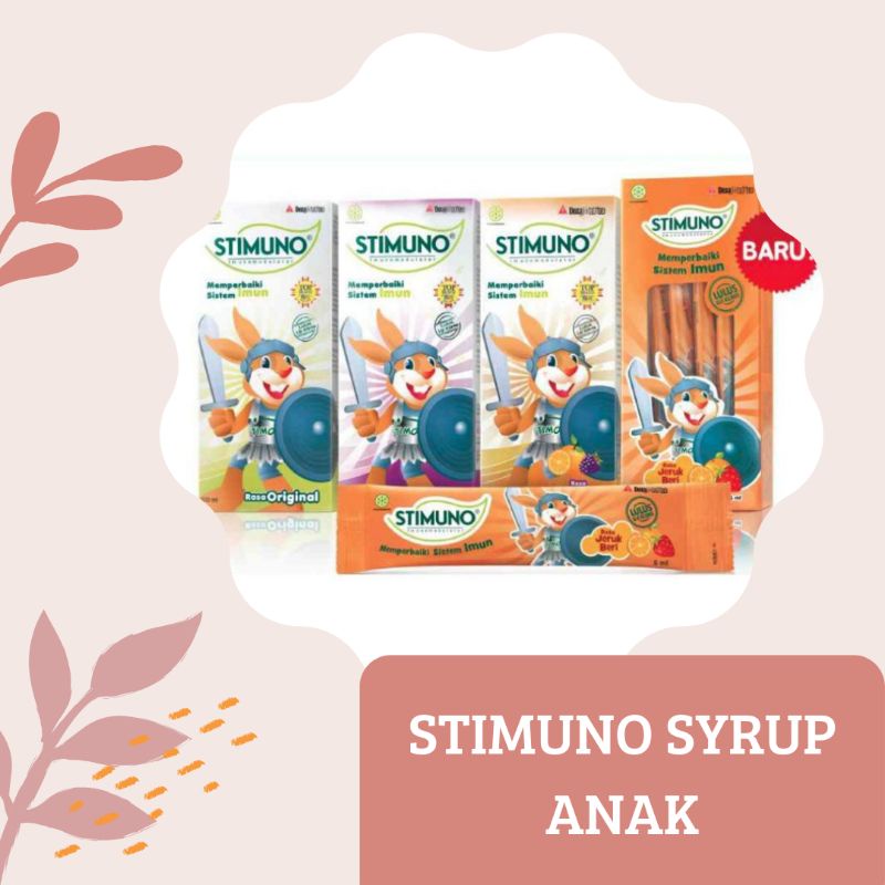 Jual STIMUNO SYRUP 60ML menjaga daya tahan tubuh | Shopee Indonesia