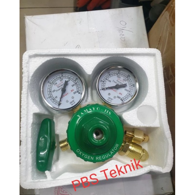 Jual Regulator Las Oksigen Yamayo / Oxygen Regulator O2 / Regulator Oxy ...