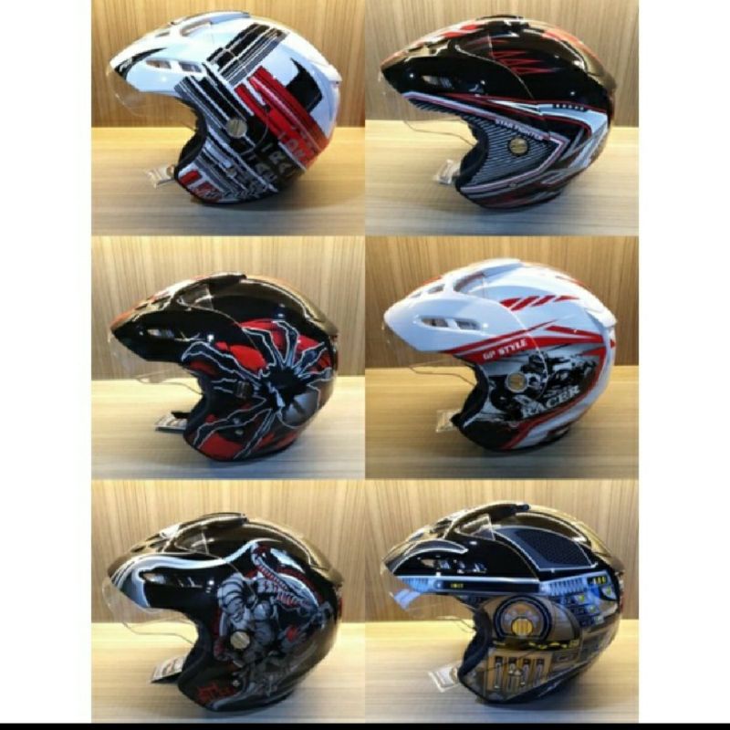 Jual HELM helm motor SNI rijeck pabrik original pria wanita dewasa ...