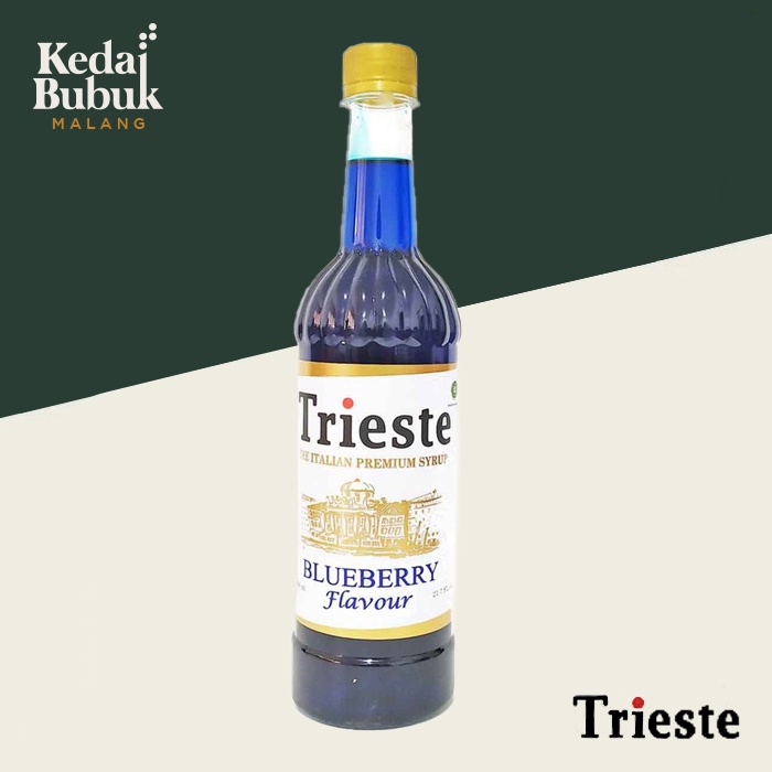 Jual Syrup Trieste Bluberry 650 Ml | Shopee Indonesia