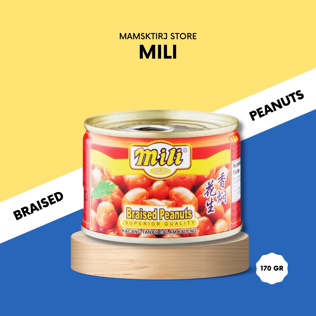 Jual MILI BRAISED PEANUT 170G | Shopee Indonesia