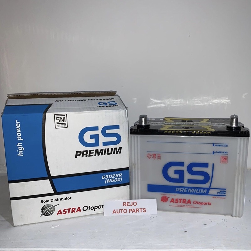 Jual Aki GS Premium N-50, N-50Z & N-50ZL | Shopee Indonesia