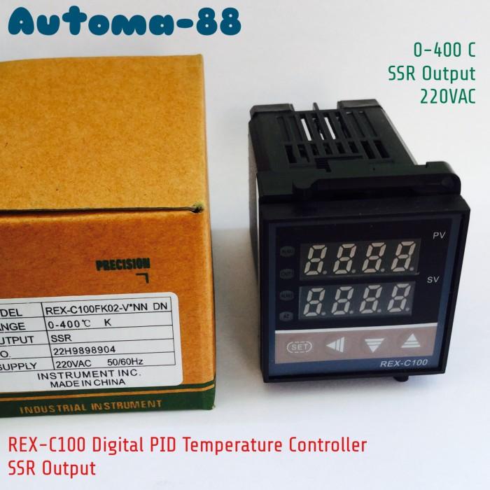 Jual Pid Pid Control Rex-C100 Out Ssr 0-400C Replace Rkc Ckc Siepem Rkg Berme | Shopee Indonesia