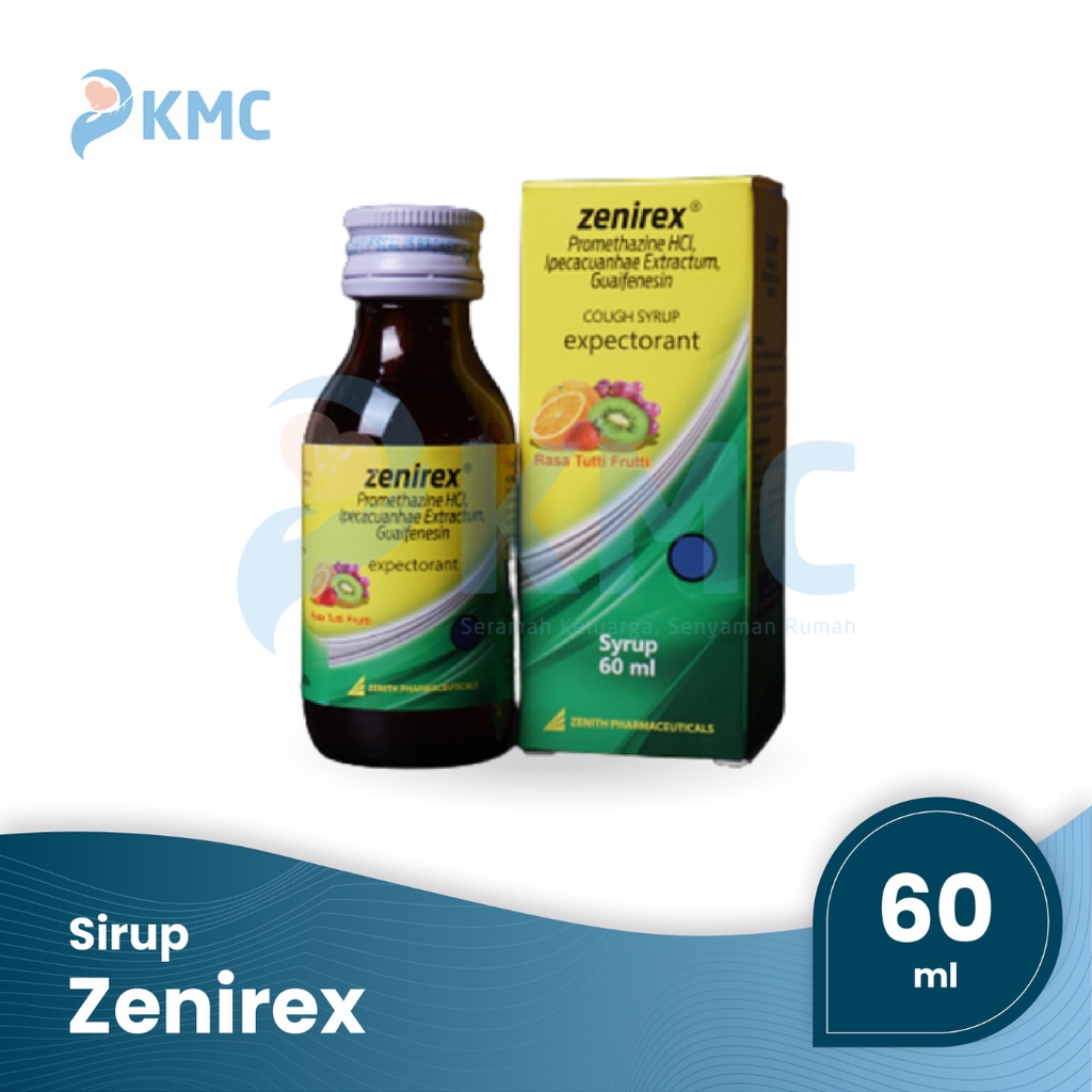 Jual Zenirex Sirup 60ml | Sirup Obat Batuk Berdahak | Shopee Indonesia