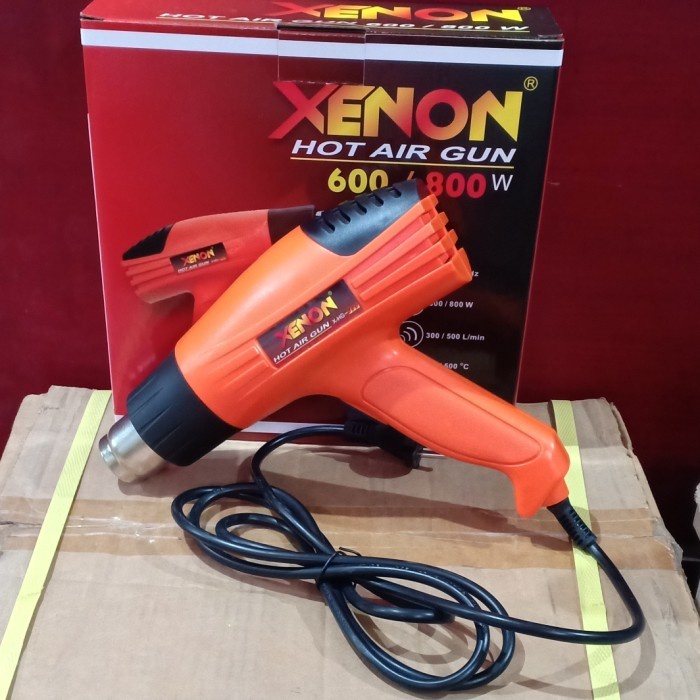 Jual hot gun 800w XENON heat gun LOW WATT pemanas shrink sticker Resin ...