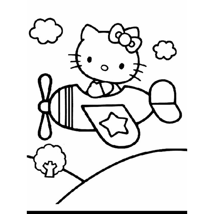 Jual Gambar Sketsa Mewarnai / Hello Kitty / Part 1 / Gambar Sketsa ...