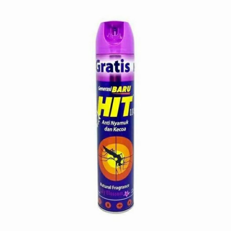 Jual Hit Aerosol Lilly Blossom Multipack 600+75ml - Obat Nyamuk ...