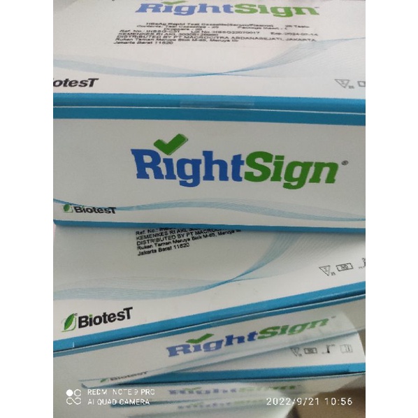 Jual RightSign Hbsag Casette Test | Shopee Indonesia