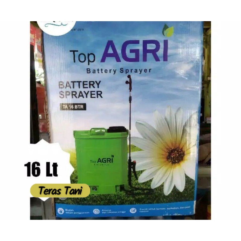 Jual alat semprot pertanian Tangki semprot Sprayer electrik top AGRI 16 ...
