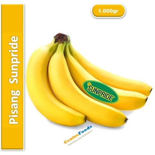 Jual Buah Pisang Sunpride Segar - Pisang Cavendish Fresh | 1.000gr ...