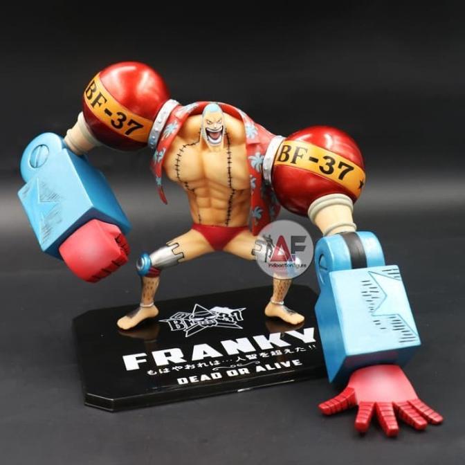 Jual Action figure One Piece Franky Bandai FZO Figuarts Zero standing ...