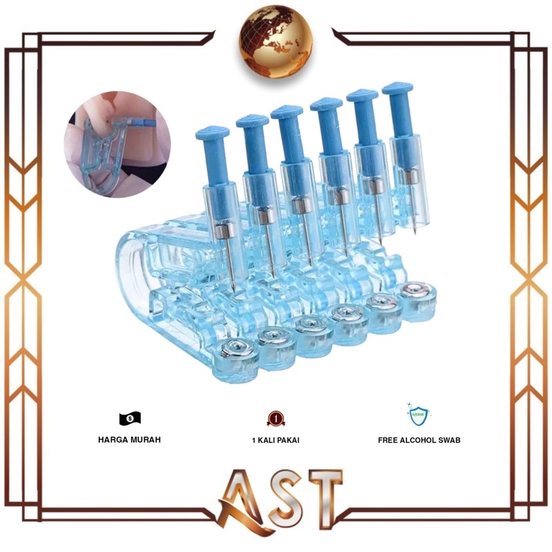 Jual Tindik telinga Ear piercing alat tembak pasang anting kuping ...