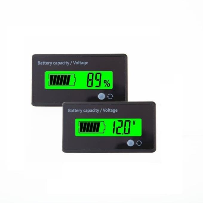 Jual Digital Voltmeter Capacity Indicator 12- 48V Baterai Lithium | Shopee Indonesia