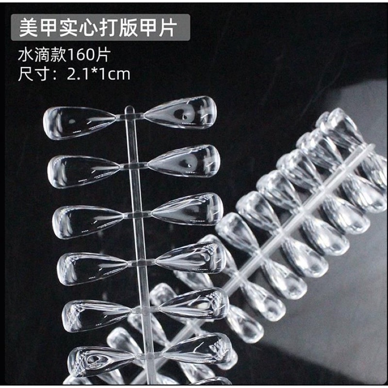 Jual Display kuku Display Kutek Display nail chart bentuk Rounded ...