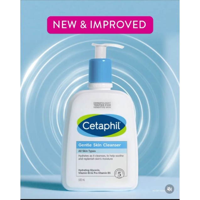 Jual Cetaphil Gentle Skin Cleanser 500 ml Original (FREE MASKER+ ...