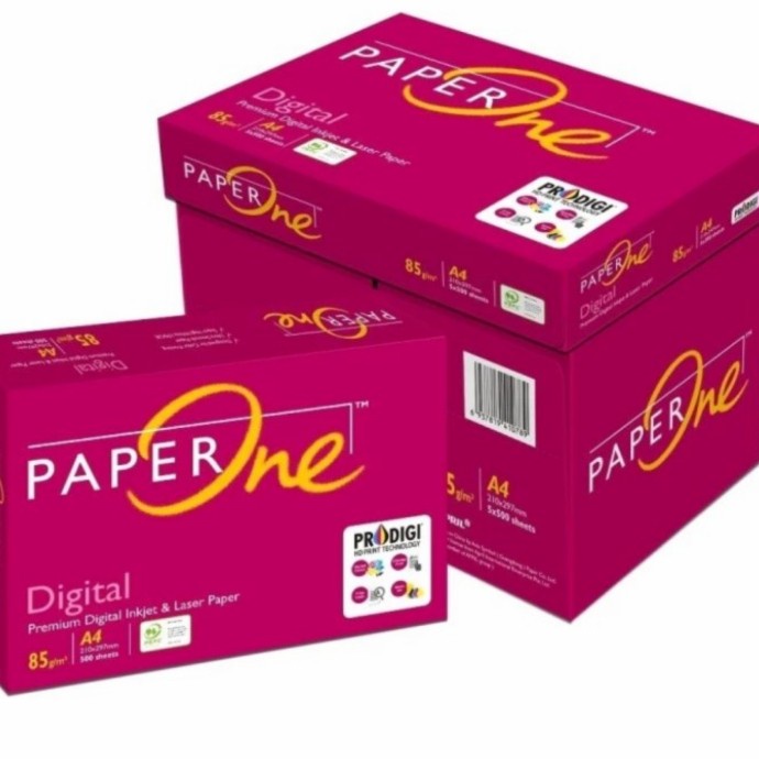 Jual Kertas hvs A4 85 gr / kertas print & foto copy A4 85gsm PaperOne | Shopee Indonesia