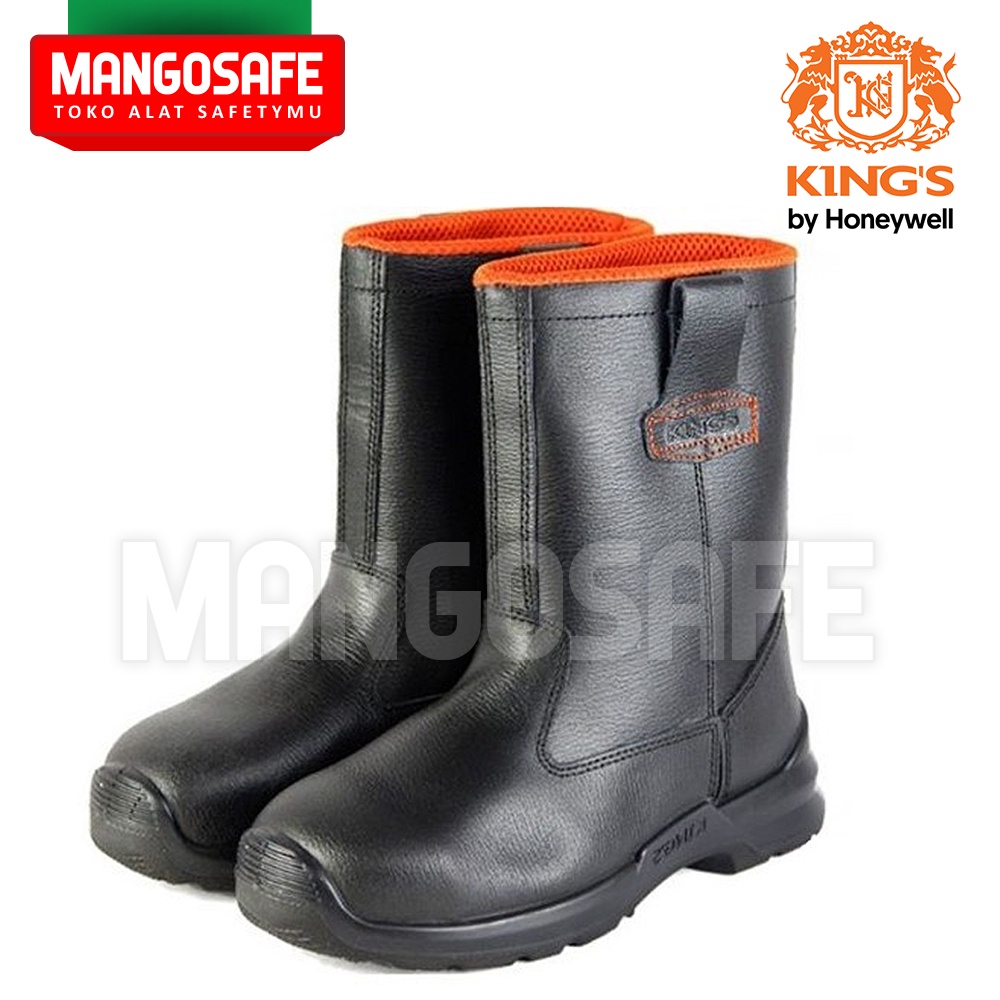 Jual Sepatu Safety KINGS by Honeywell KWD 205 X / Sepatu Proyek Hitam ...