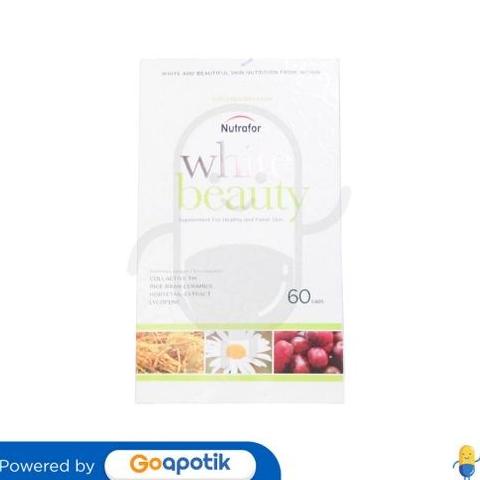 Jual NUTRAFOR WHITE BEAUTY BOX 60 KAPSUL | Shopee Indonesia