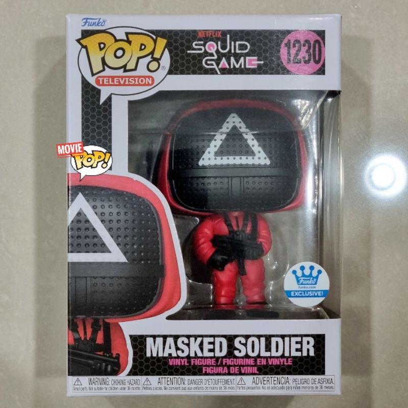 Jual Funko POP Squid Game - Masked Soldier Triangle Exclusive | Shopee ...