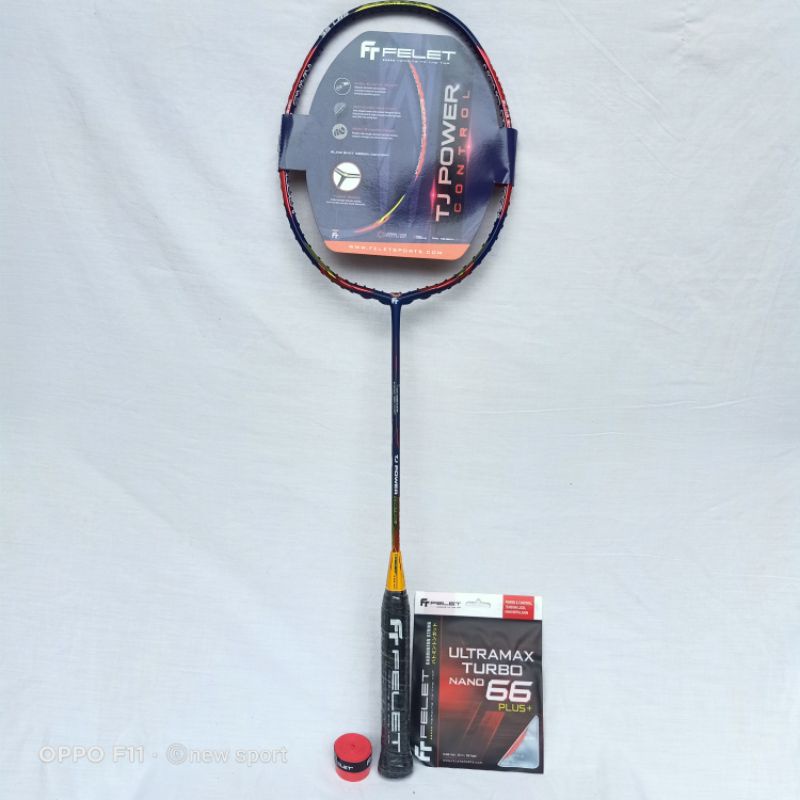 Jual raket badminton felet TJ POWER control | Shopee Indonesia