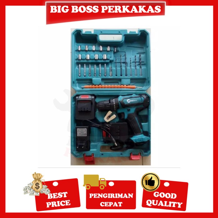 Jual Mesin Bor Baterai Tembok Cordless Drill 32V Sh190 Mailtank #98 ...