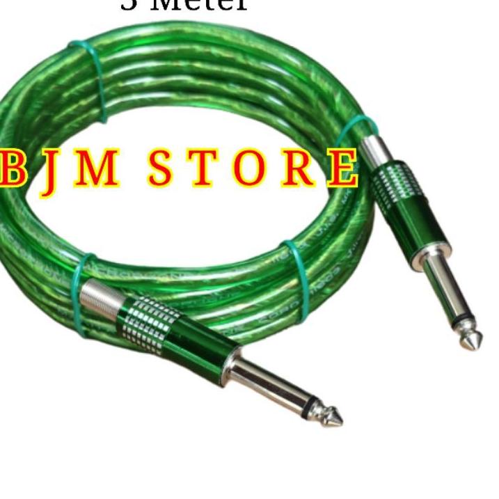Jual KABEL GITAR 3 METER / KABEL GITAR JACK AKAI TO AKAI MONO 3 METER ...