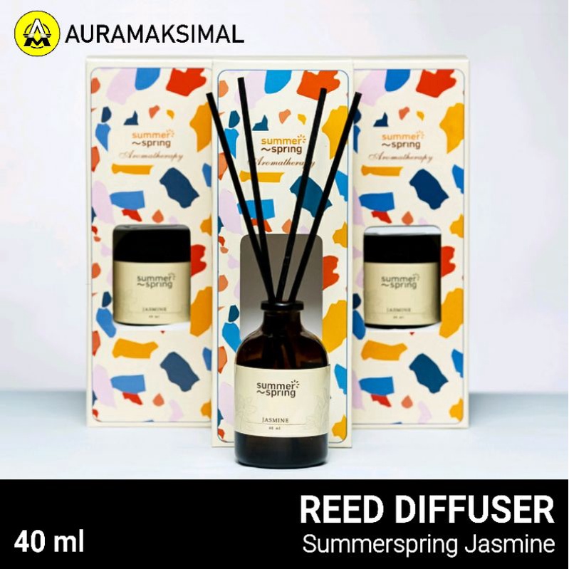 Jual Reed Diffuser Summerspring Pengharum Ruangan Aromatherapy Jasmine ...