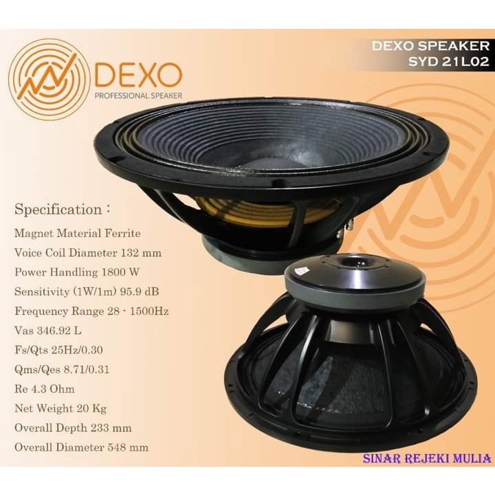 Jual SPEAKER DEXO 21 INCH SYD21L02 SPEAKER DEXO SYD 21L02 | Shopee ...