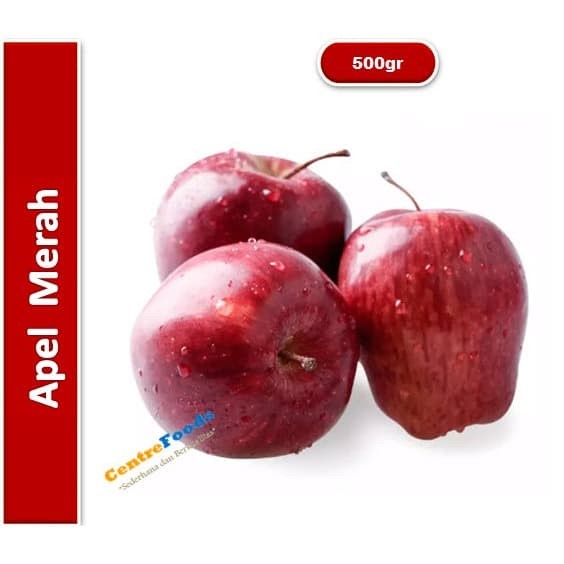 Jual Apel Merah Washington - Import Fresh | 500gr [ Harga Per 0,5 Kg ...