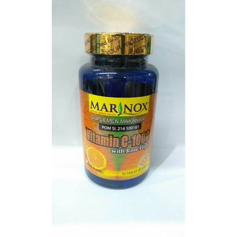 Jual MARINOX VITAMIN C - 1000 MG ISI 50 TABS / MARINOX VITAMIN DAYA ...