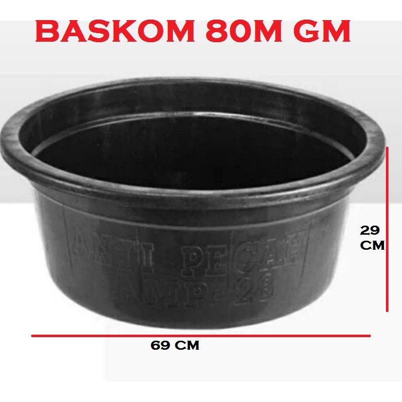 Jual BASKOM PLASTIK 80 M LEBAR JUMBO GM | Shopee Indonesia