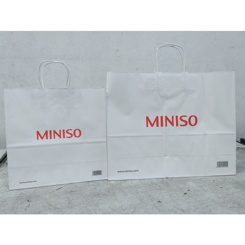 Jual MINISO PAPER BAG | Shopee Indonesia