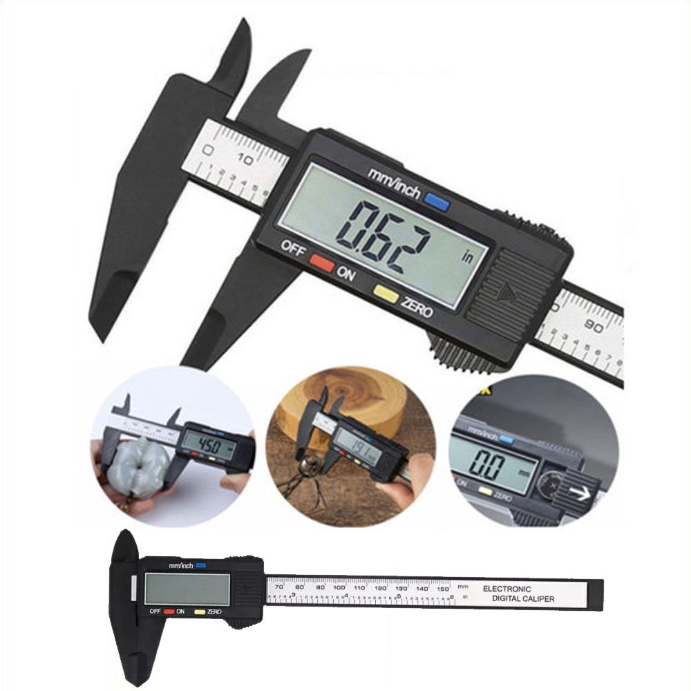 Jual OJIO Jangka Sorong Digital Caliper Penggaris Digital Alat Ukur mm & inch - Jangka Sorong ...