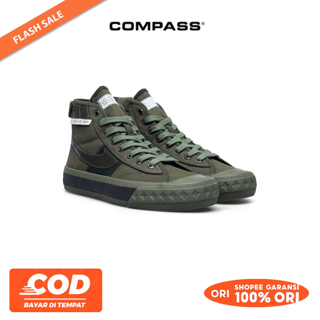 Jual [ORIGINAL] Sepatu Compass Flight JKT Hi | Shopee Indonesia