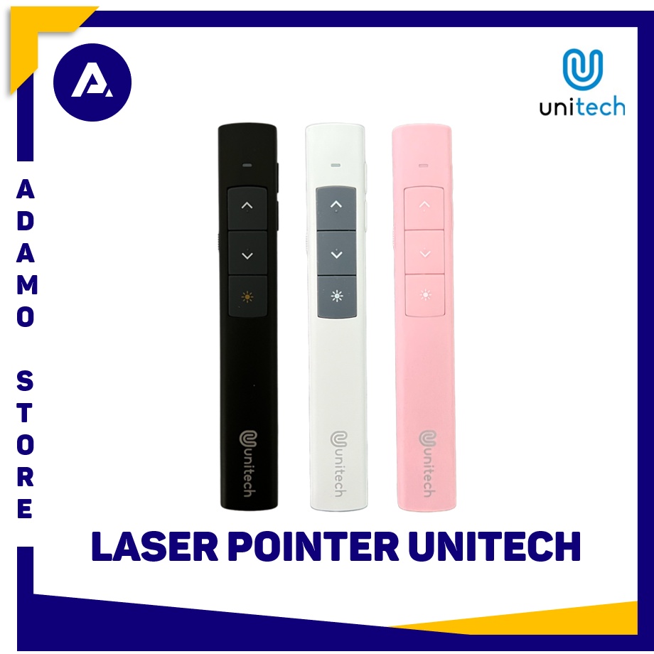 Jual Laser Pointer Unitech USB Wireless Pointer Rechargeable 2.4G ...