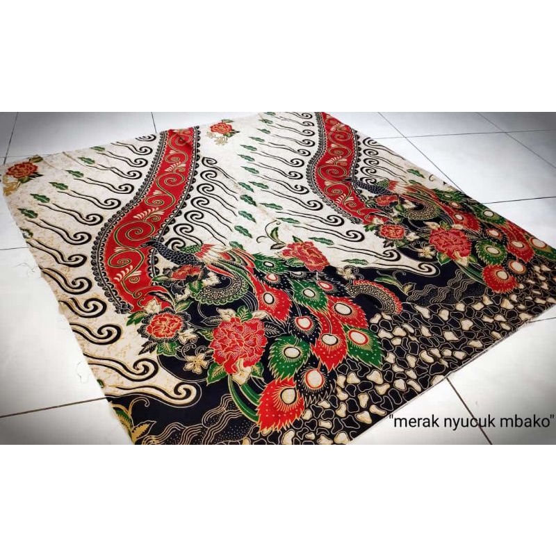 Jual KAIN BATIK MERAK NYUCUK MBAKO PALING MURAH | Shopee Indonesia