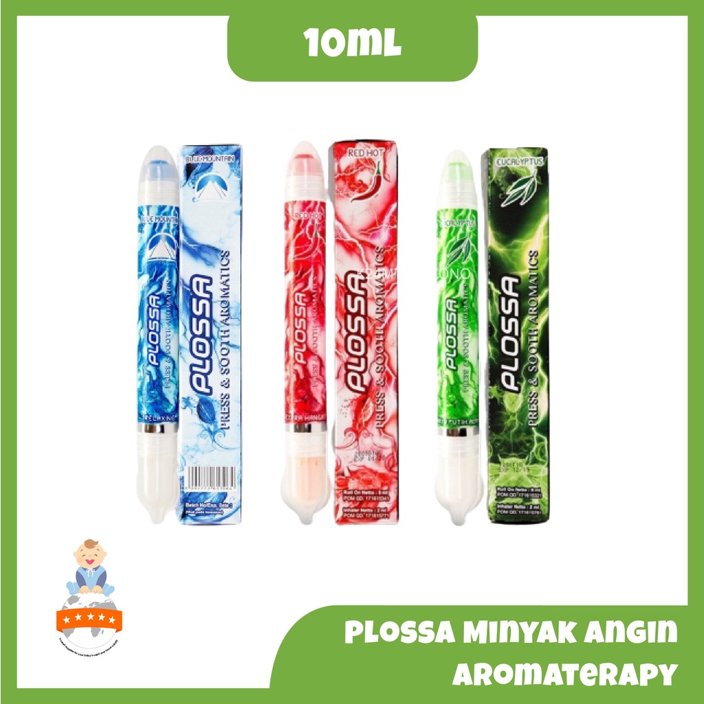 Jual Plossa Minyak Angin Aromaterapy 10ml (Kemasan Dus) | Shopee Indonesia