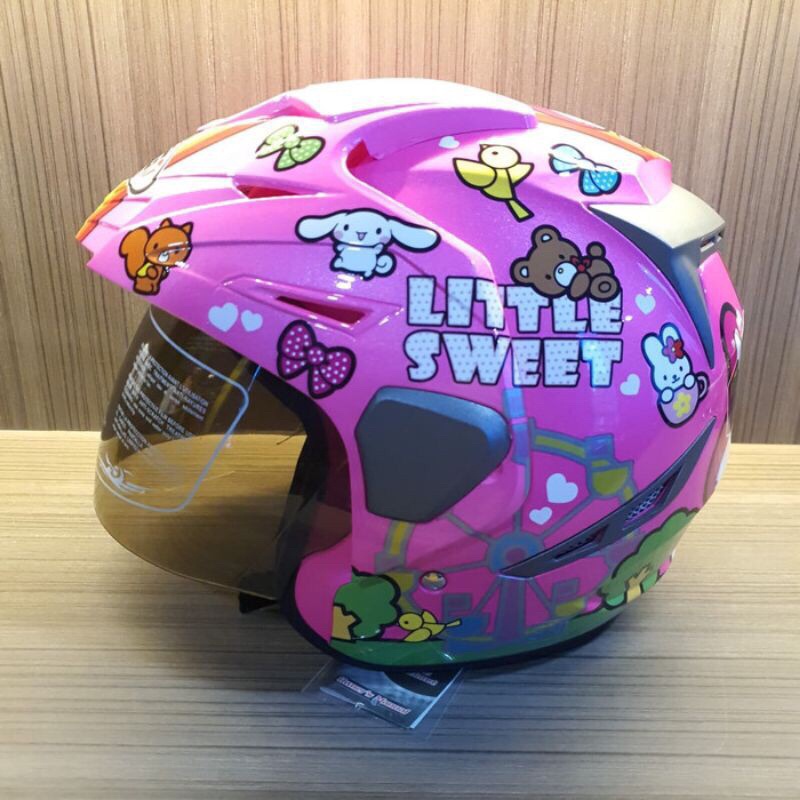 Jual Helm Anak Remaja Perempuan Vigo Helmet SNI Karakter Little Sweet ...