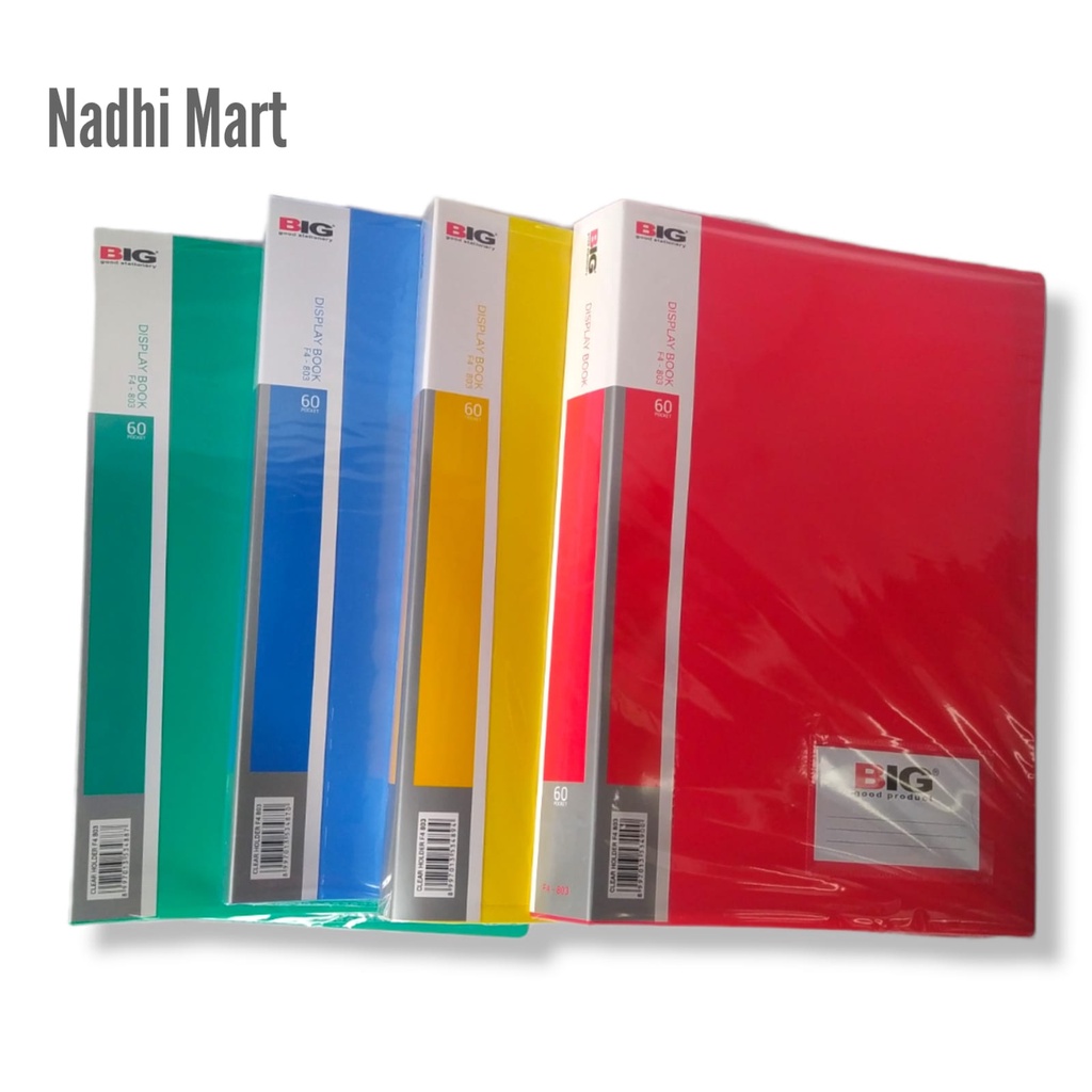 Jual BIG CLEAR HOLDER 60 POKET / BUSINESS FILE POLOS / DOKUMEN CLEAR ...