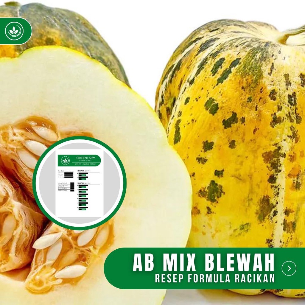 Jual Resep AB Mix Blewah Formula Racikan Nutrisi Pupuk Buah Blewah ...