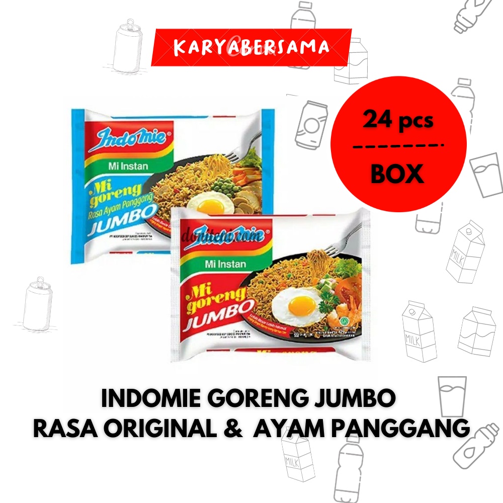 Jual INDOMIE JUMBO ISI / KARTON 24 pcs | Shopee Indonesia