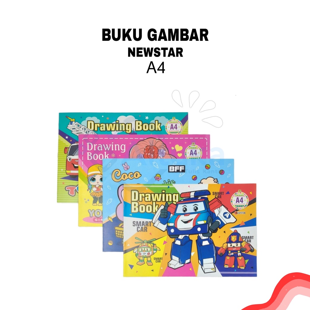 Jual Buku Gambar / Drawing Book A4 Newstar | Shopee Indonesia