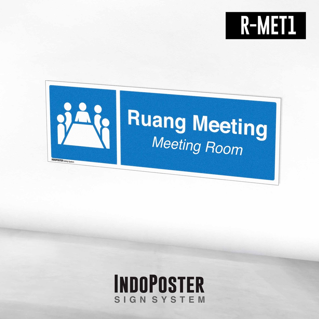 Jual Stiker Sign K3 Office Kantor Ruang Meeting Rapat | Shopee Indonesia