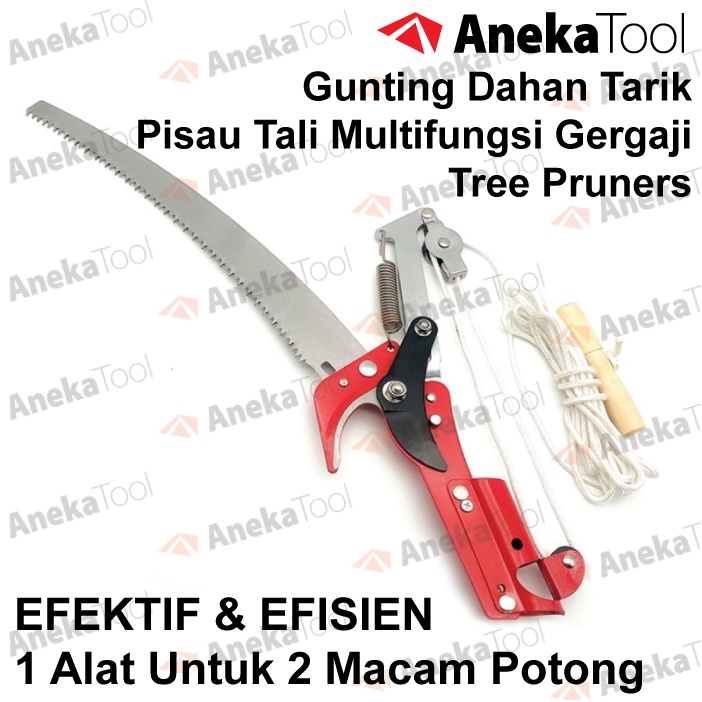 Jual Gunting Dahan Tarik Pisau Tali Multifungsi Gergaji Graji Kopi Cengkeh | Shopee Indonesia