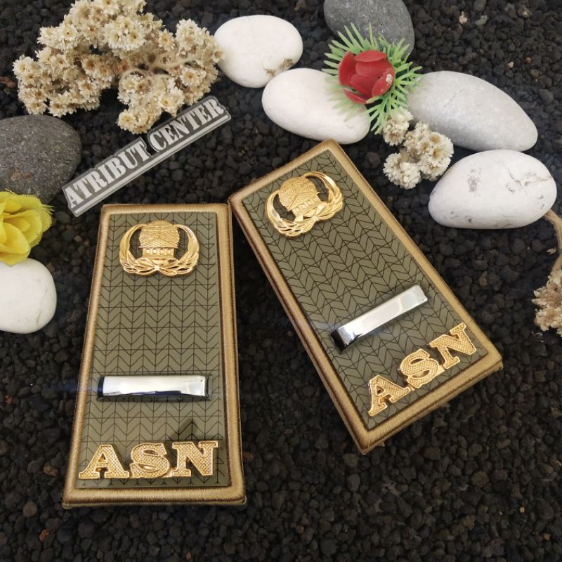 Jual Pangkat Pdh Asn Kaltara 2A Kain Akrilik | Shopee Indonesia