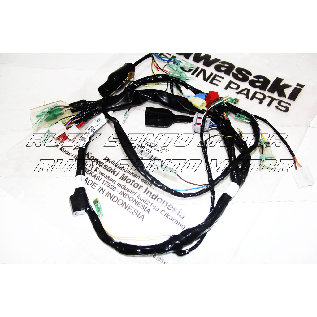 Jual Kabel Body Ninja 150 R SS Kips Lampu Bulat Soket Kotak 26031-1375 ...