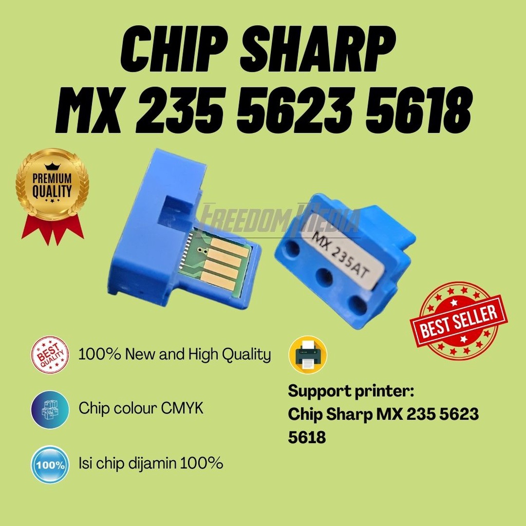 Jual Chip MX 235 MX235-Sharp AR 1808 2008 2308 2035 2328 MX M182 M202 ...